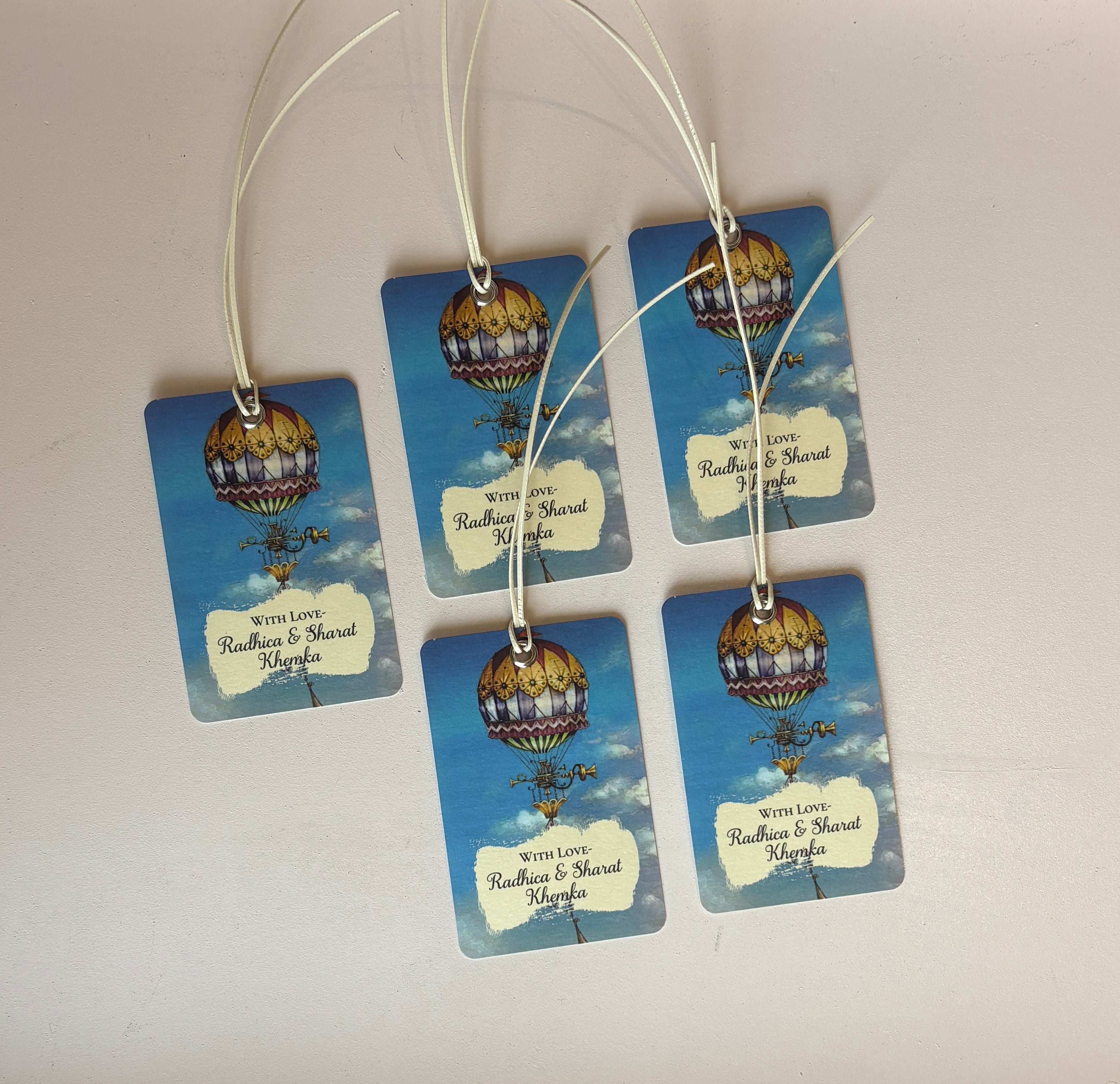Vintage Balloon Tag ( Set of 25 ) – Occasions - By Radhica Khemka